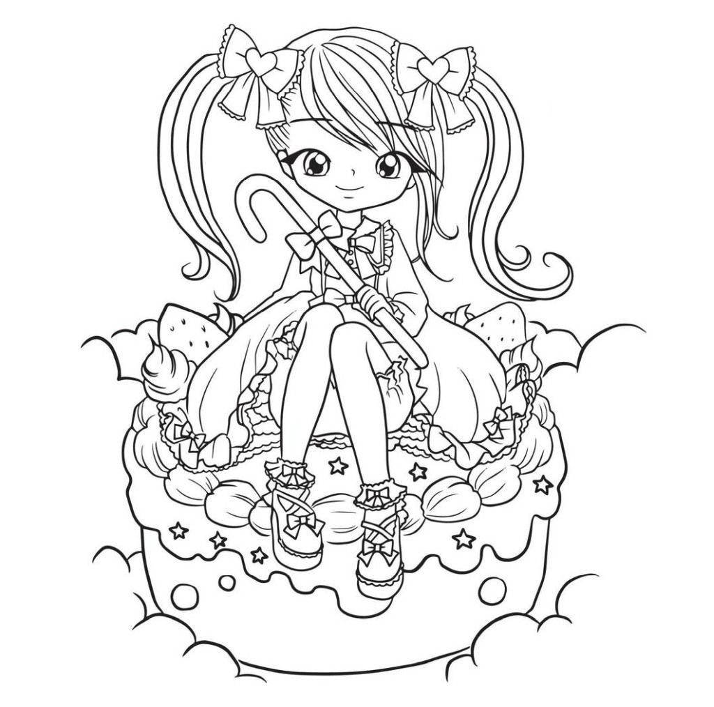 Princess coloring page