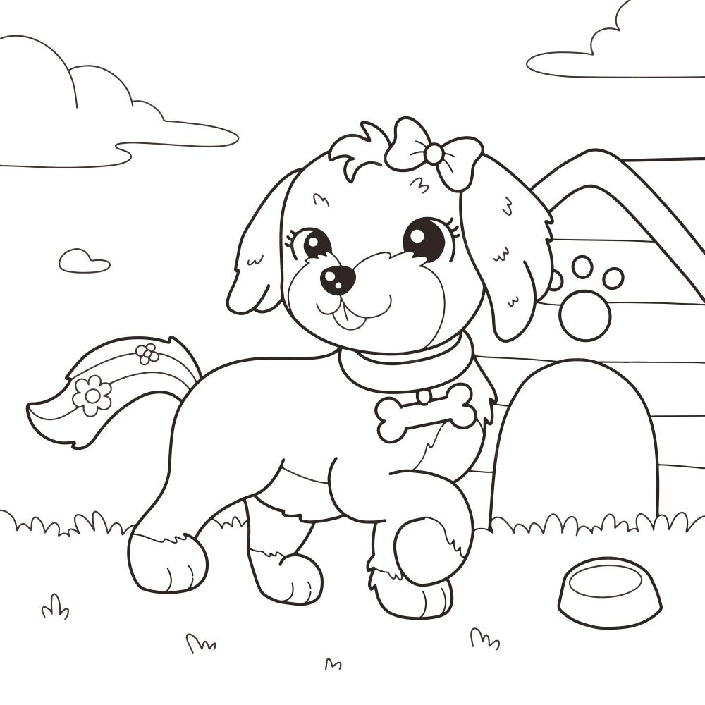 Gyvūnai spalvinimo piešiniai