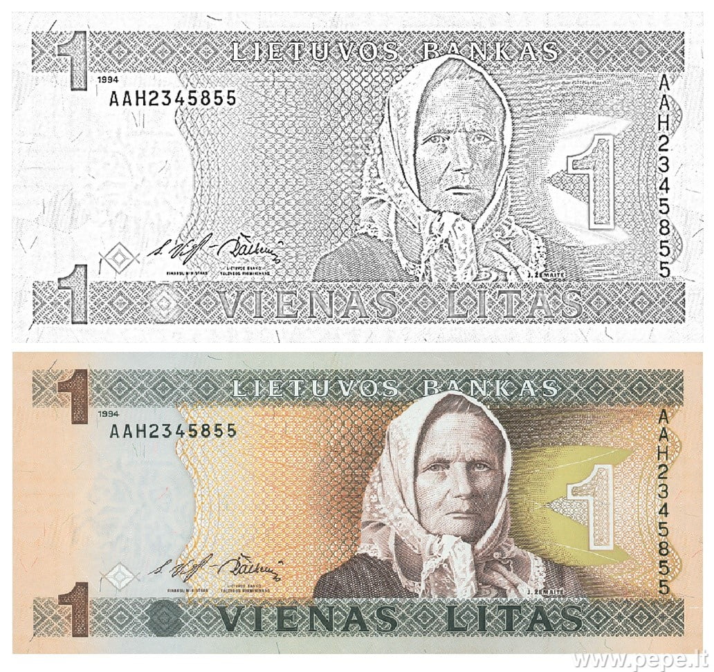 Pinigai spalvinimui 💵 – PEPE.LT