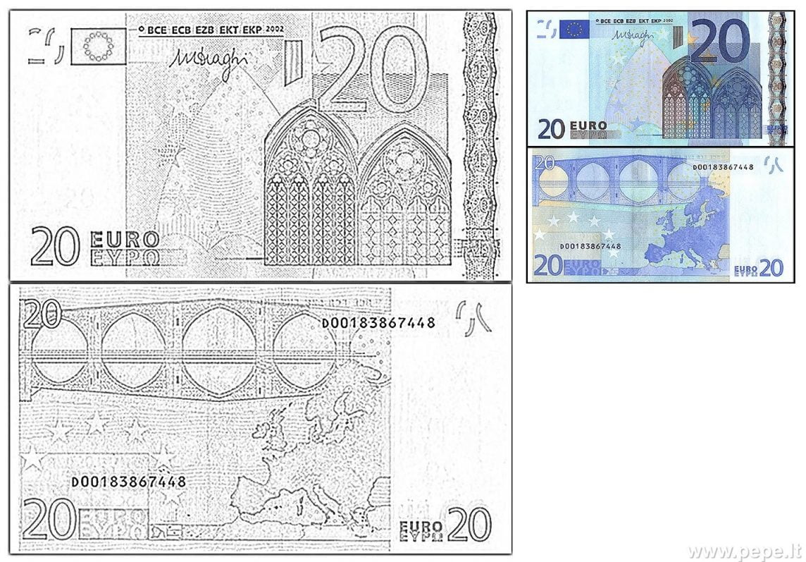 Soldi da colorare 💵 - PEPE.LT