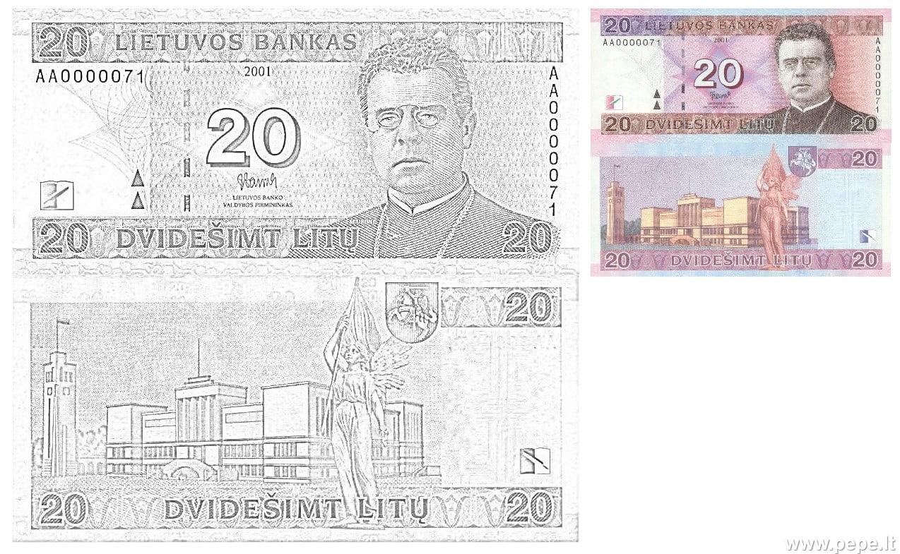 Pinigai spalvinimui 💵 – PEPE.LT