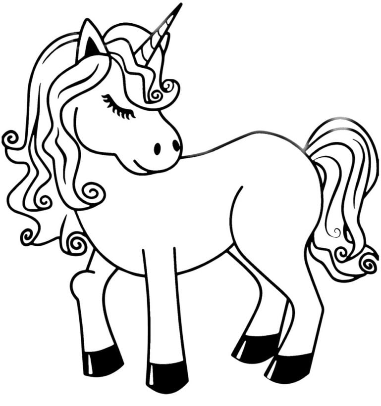 Vienaragiai spalvinimui 🦄 – PEPE.LT