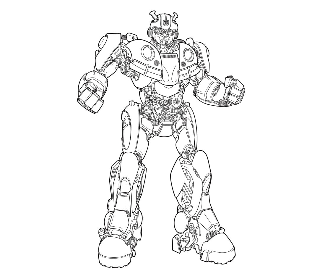 Transformer untuk mewarnai 🗞 – PEPE.LT