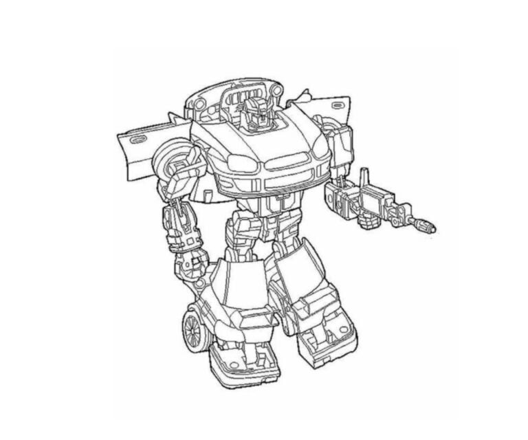 Transformer untuk mewarnai 🗞 – PEPE.LT