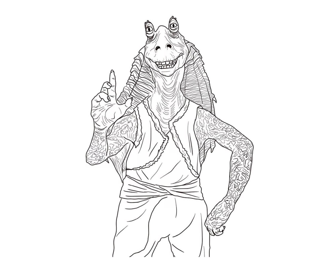 Dibujos de Star Wars para colorear 🥋 - PEPE.LT