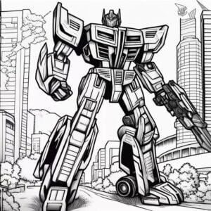 Renklendirme için Transformers 🗞 – PEPE.LT