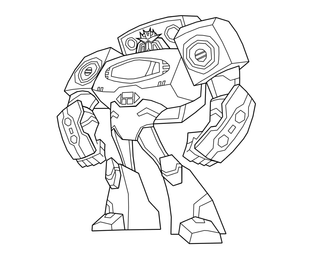 Transformer untuk mewarnai 🗞 – PEPE.LT