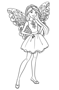 Barbė spalvinimas💃🏼 – PEPE.LT