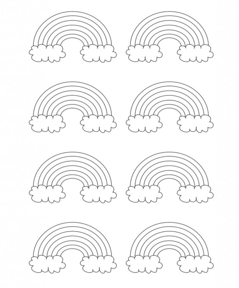 Mewarnai pelangi 🌈 - PEPE.LT