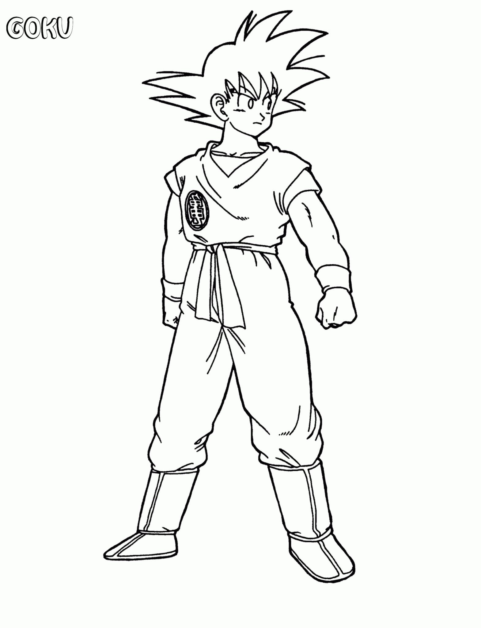 Dragon Ball Z farve tegninger 🐉 – PEPE.LT