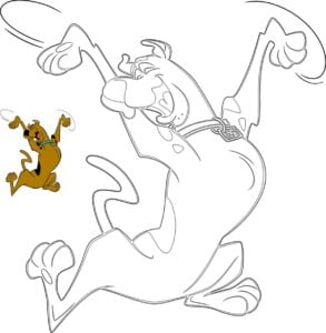 Scoobi Doo crteži bojanka 🐩 – PEPE