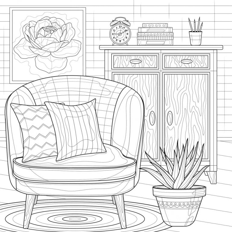 Mobilier de colorat 🪑 – PEPE.LT