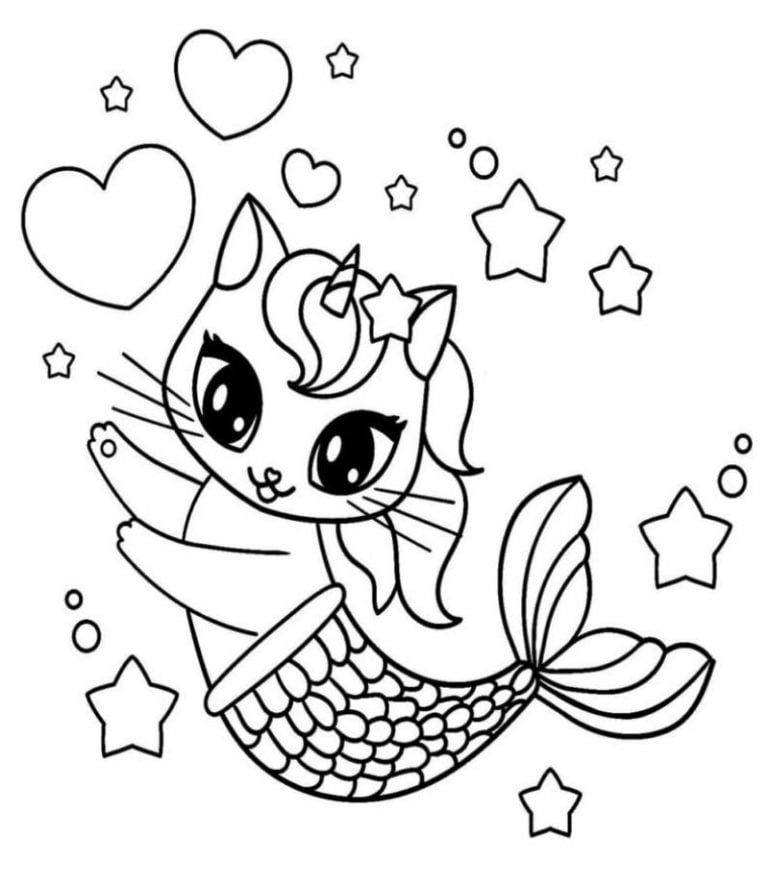 Gatti da colorare 🐱 - PEPE.LT