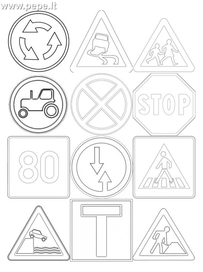 Informaciniai Kelio Zenklai