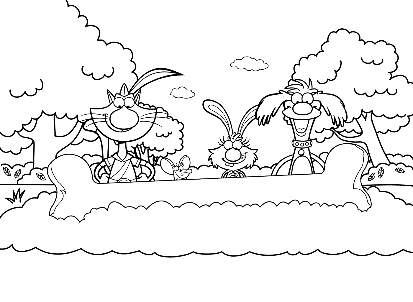 Gamta vaikams spalvinimui 🌳 – PEPE.LT