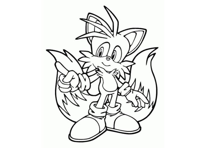 Sonic untuk pewarnaan 🦔 – PEPE.LT