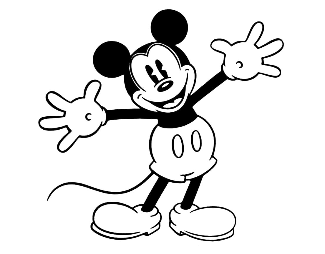Omalovánky Mickey Mouse 🐭 – PEPE.LT