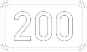 Cyfry do kolorowania 🔢 - PEPE.LT