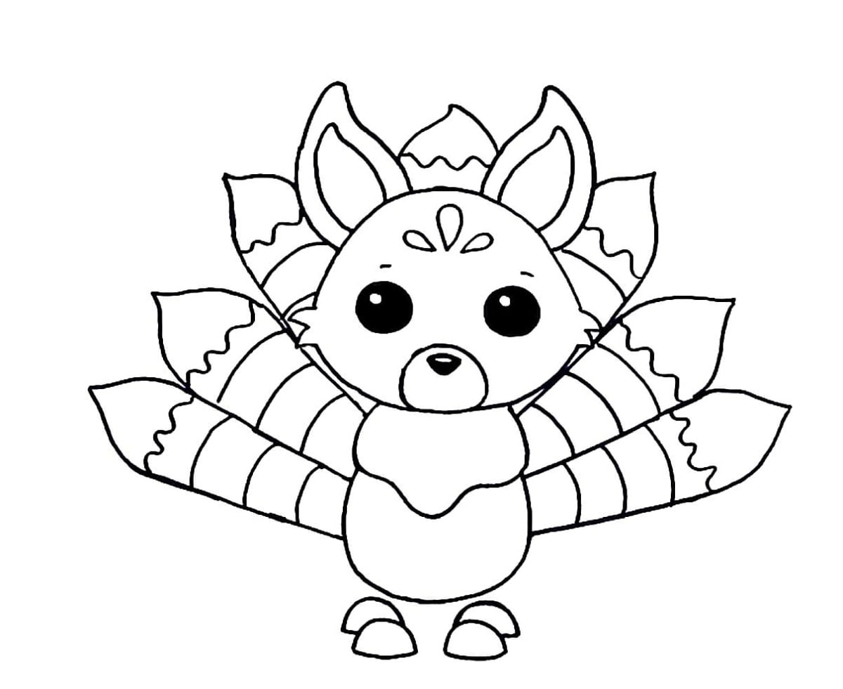 Adopt Me coloriages - PEPE.LT