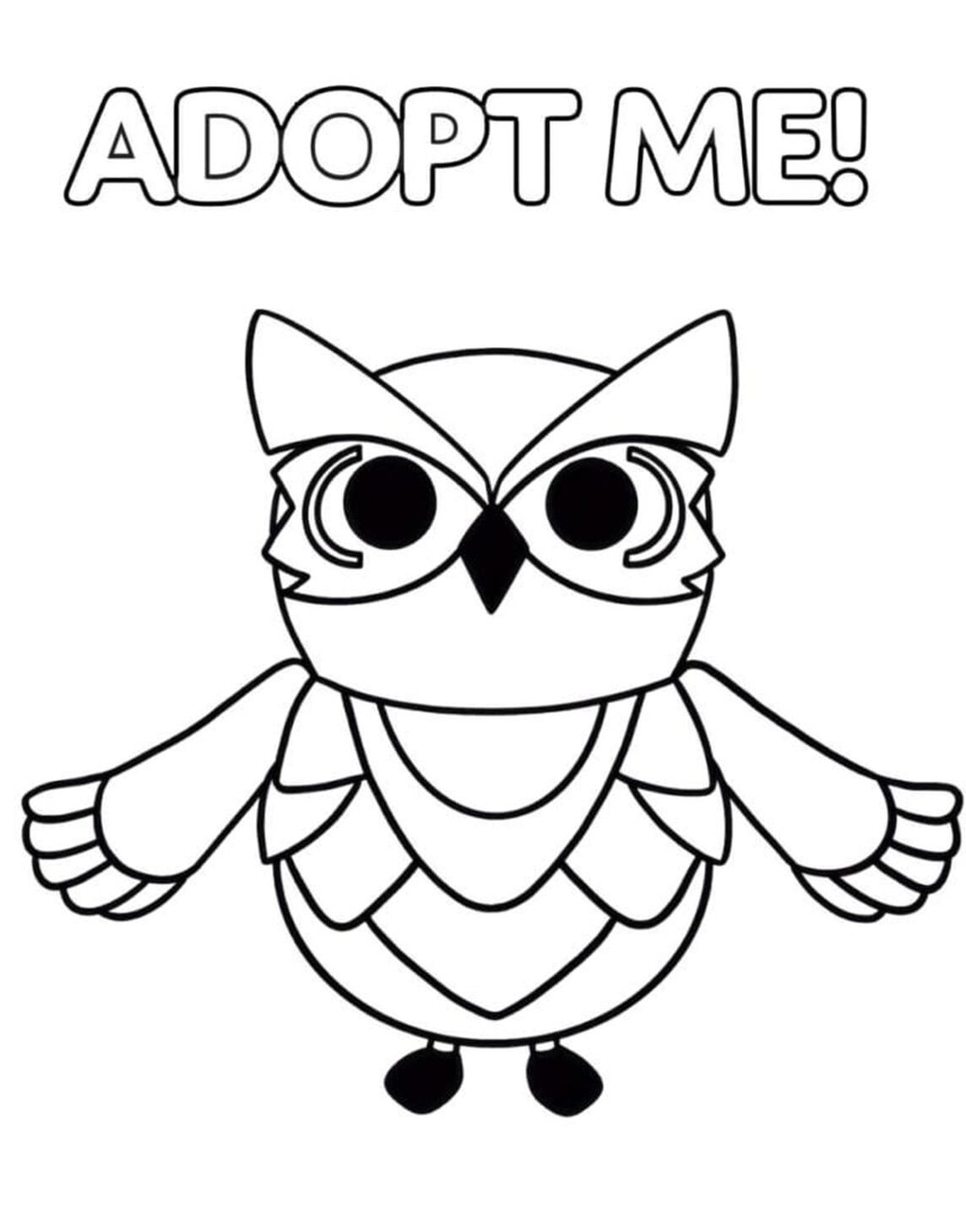Adopt me spalvinimas ඞ – PEPE.LT