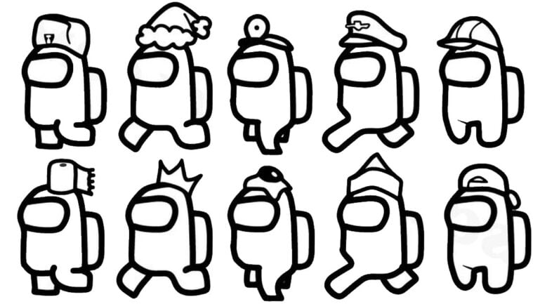 Among Us bojanka - PEPE