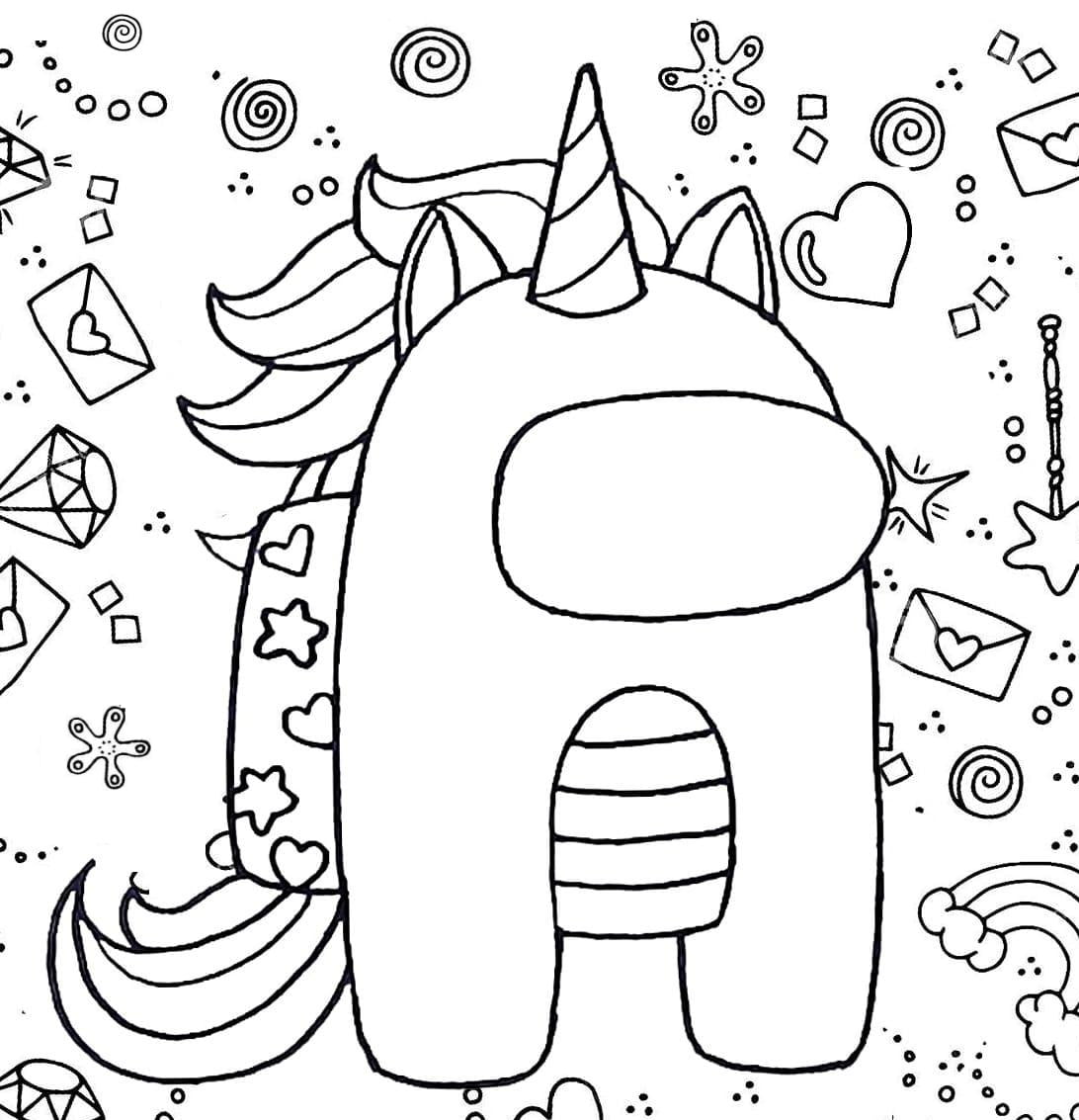 Among us spalvinimui ඞ – PEPE.LT