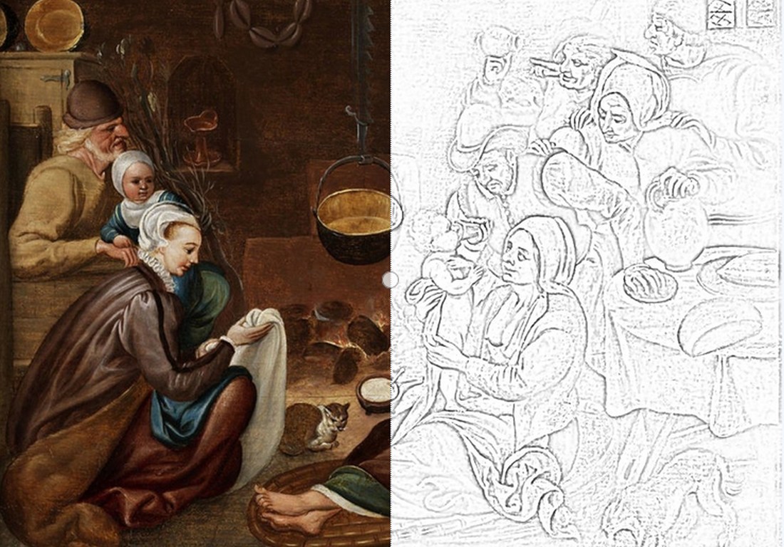 Kulayan ang kalahati ng larawan 🐇 - PEPE.LT