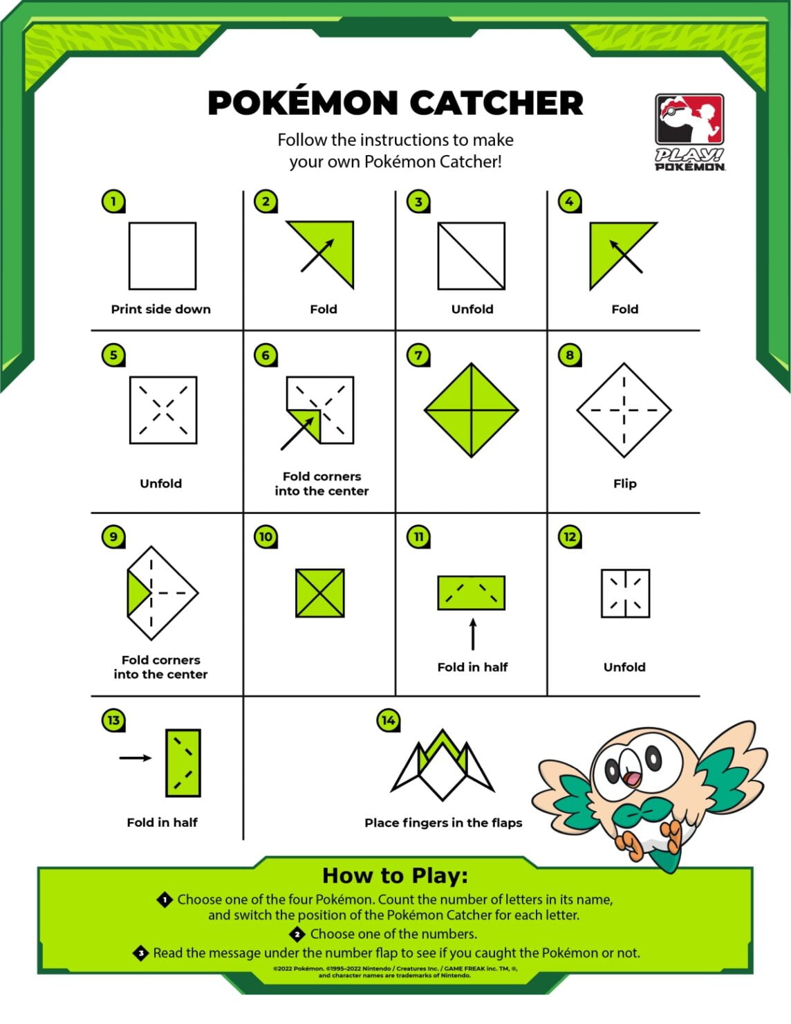 Paberi voltimine ⬜ – PEPE.LT