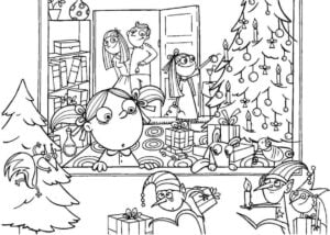 Kalėdos spalvinimui 🎅🏻 – PEPE.LT