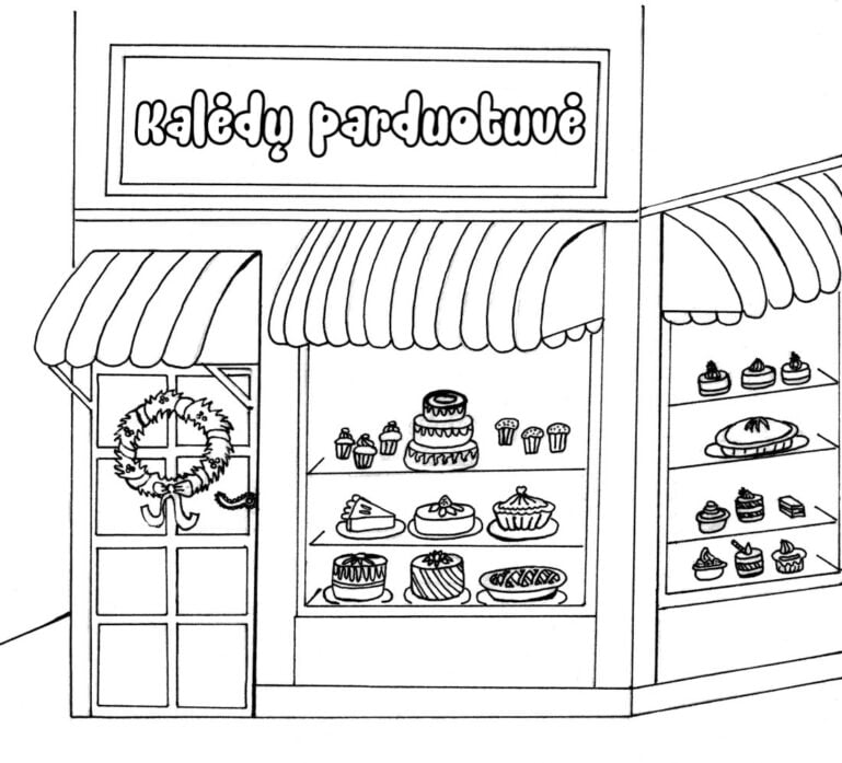 Kalėdos spalvinimui 🎅🏻 – PEPE.LT