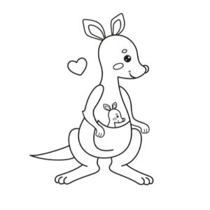 Divje živali pobarvanka 🐒 – PEPE.LT