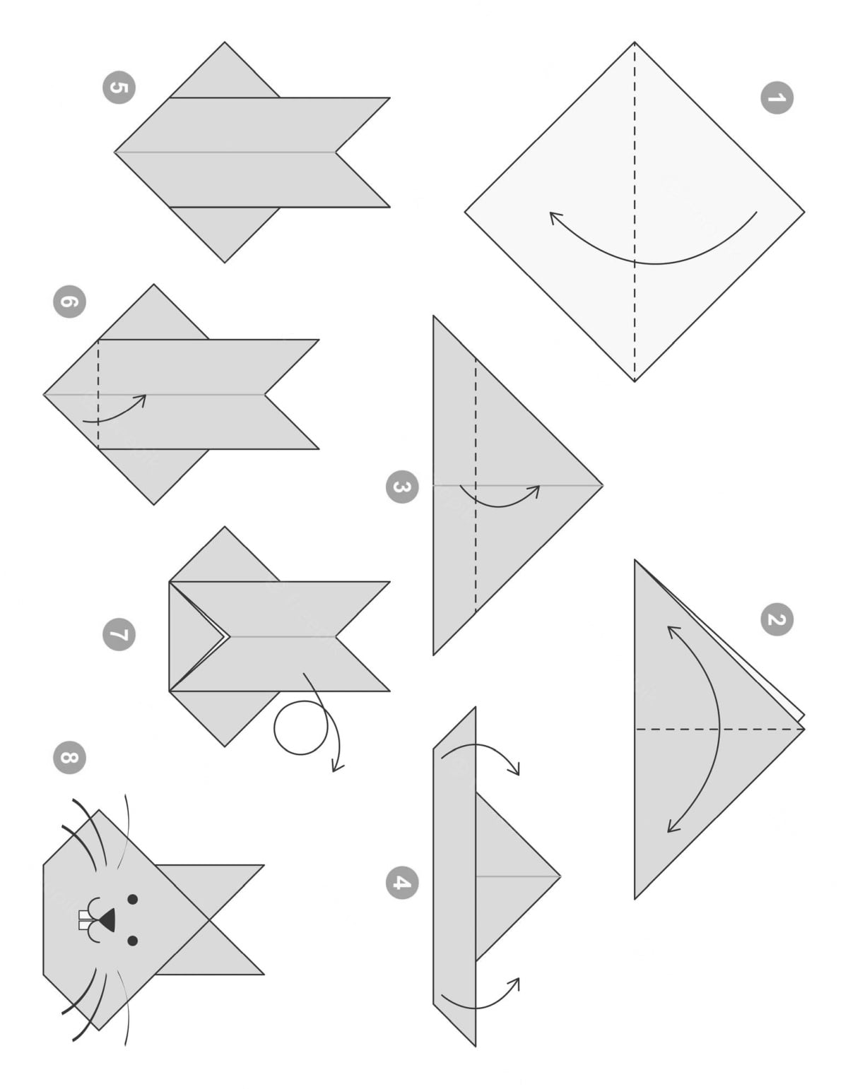 Popieriaus lankstymas ⬜ – PEPE.LT