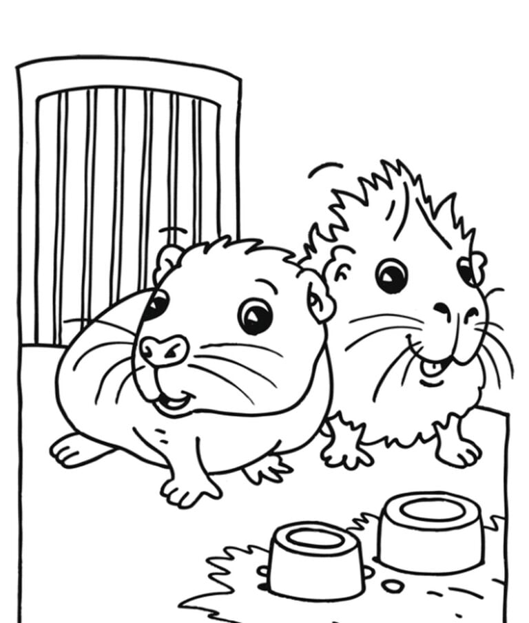 Kisállatok színező 🐮 - PEPE.LT