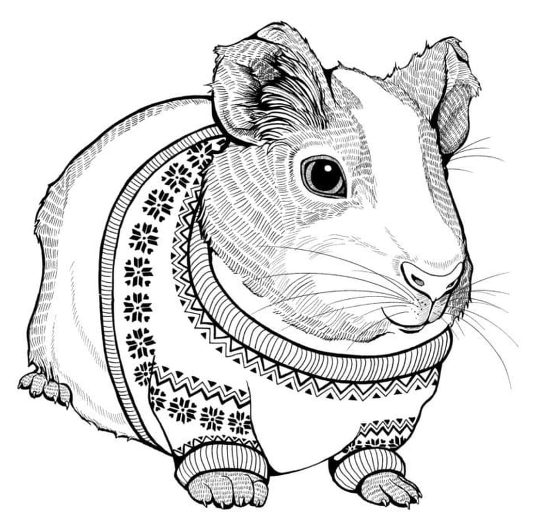 Naminiai gyvūnai spalvinimui 🐮 – PEPE.LT