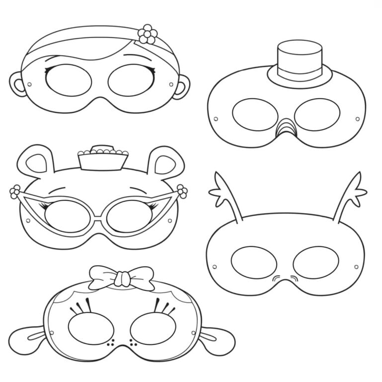 Maske bojanka 🎭 - PEPE