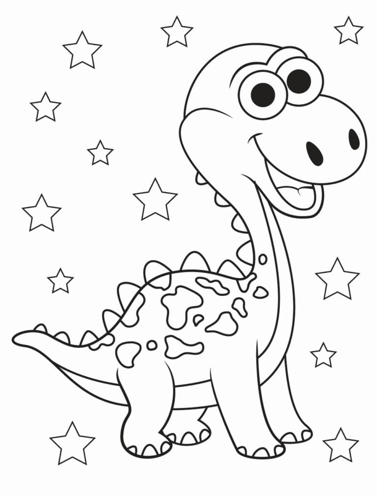 Dinosaurus untuk mewarnai 🦕 - PEPE.LT