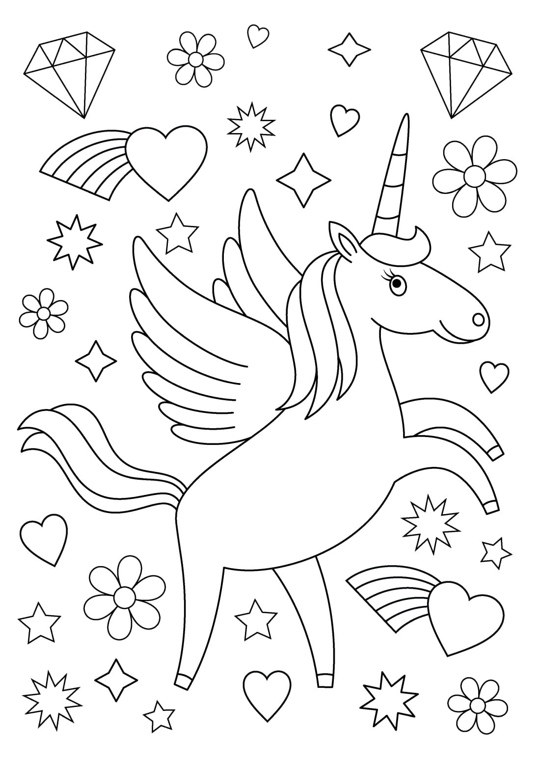 Jednorozi bojanka 🦄 - PEPE