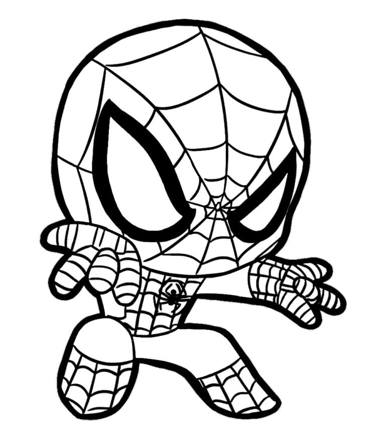 Spajdermen bojanka 🕸 - PEPE