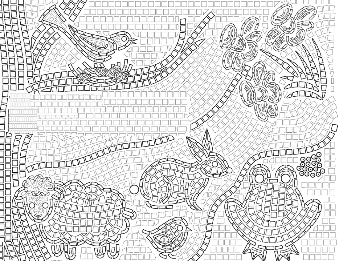 Za farbanje mozaika 𓊁 – PEPE