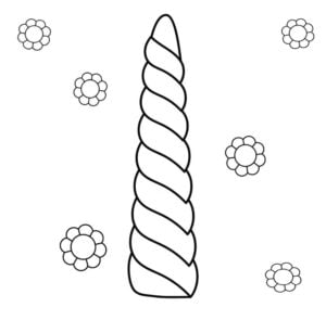 Samorogi pobarvanka 🦄 - PEPE.LT