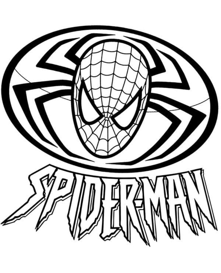 Spider-Man pobarvanka 🕸 - PEPE.LT