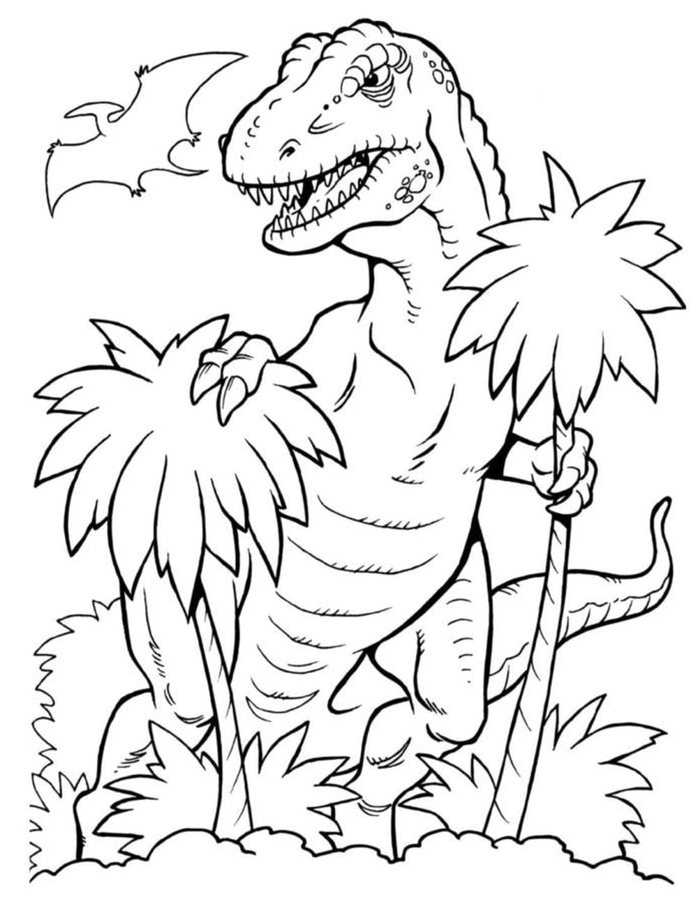 Dinosaurer til farvelægning 🦕 - PEPE.LT