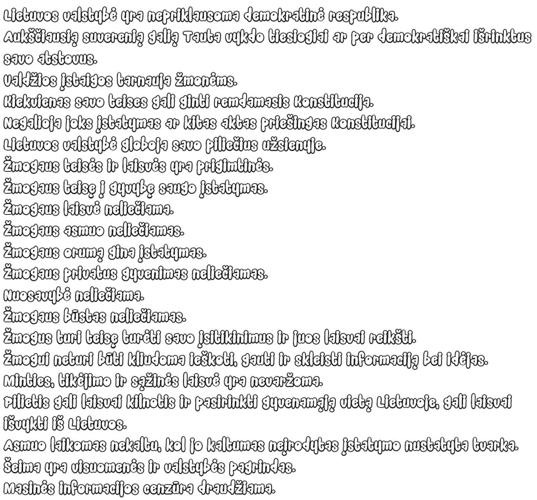 Woorden kleurplaten 🆗 - PEPE.LT