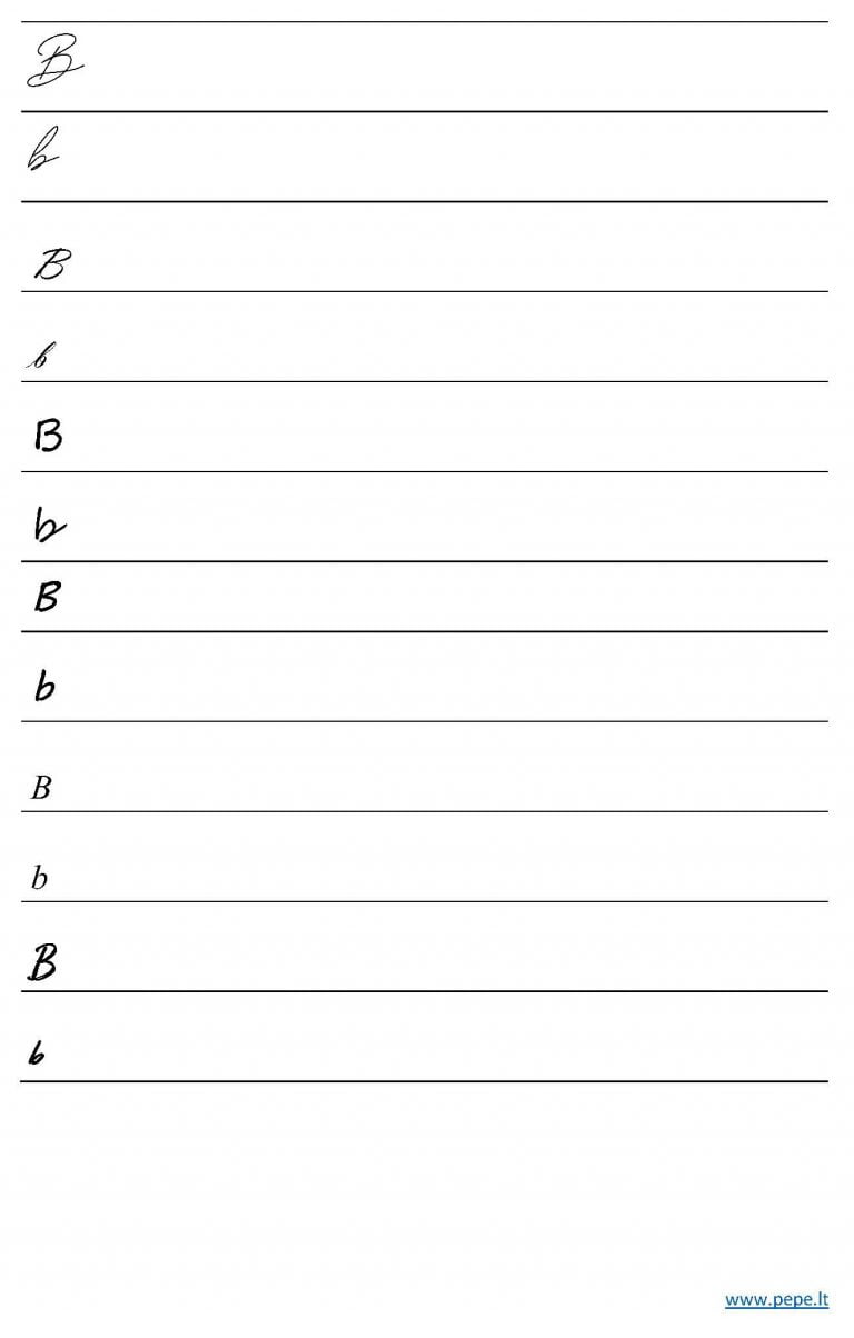 Mokymasis rašyti raides 🏻 – PEPE.LT