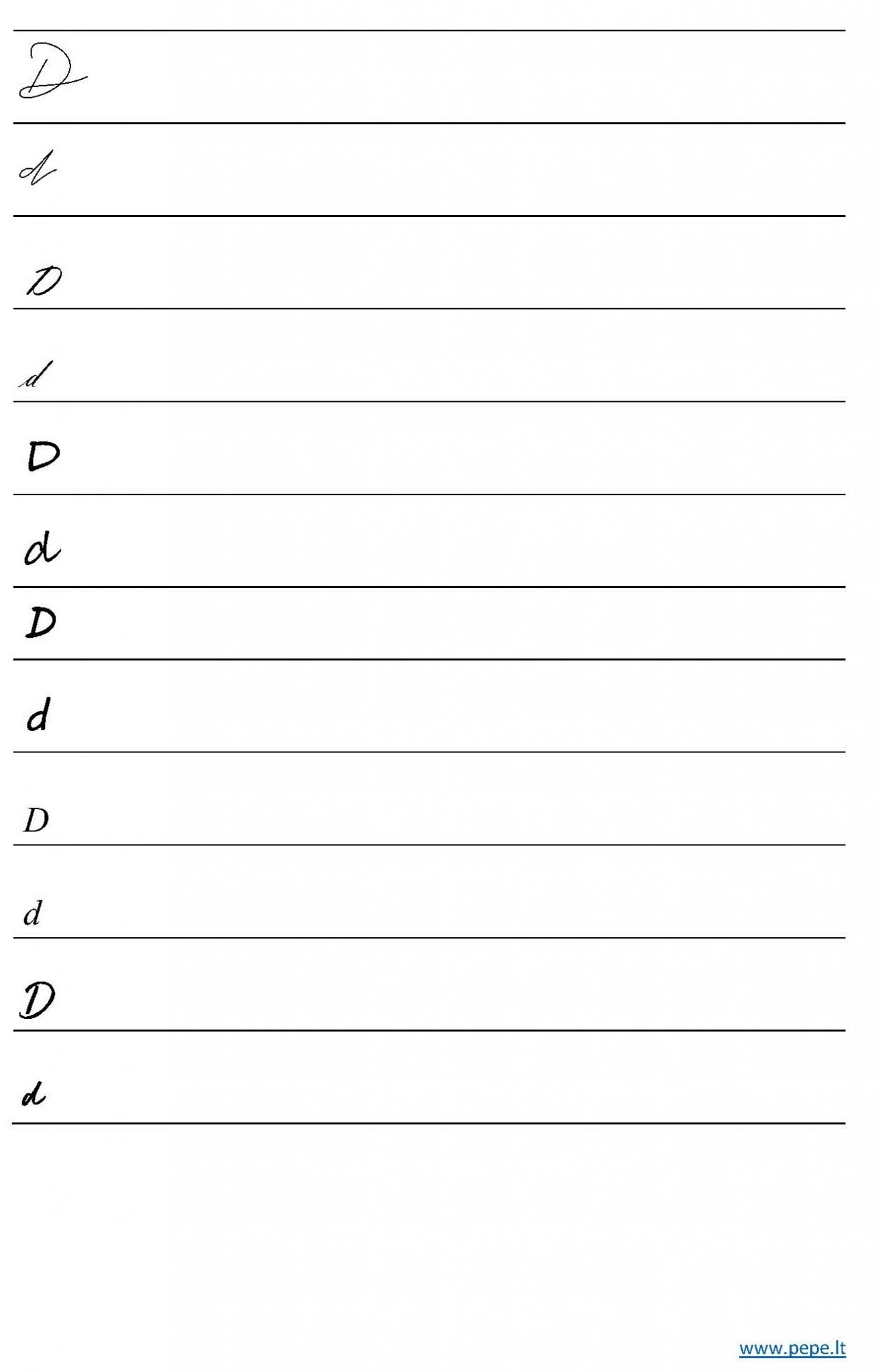 Mokymasis rašyti raides 🏻 – PEPE.LT