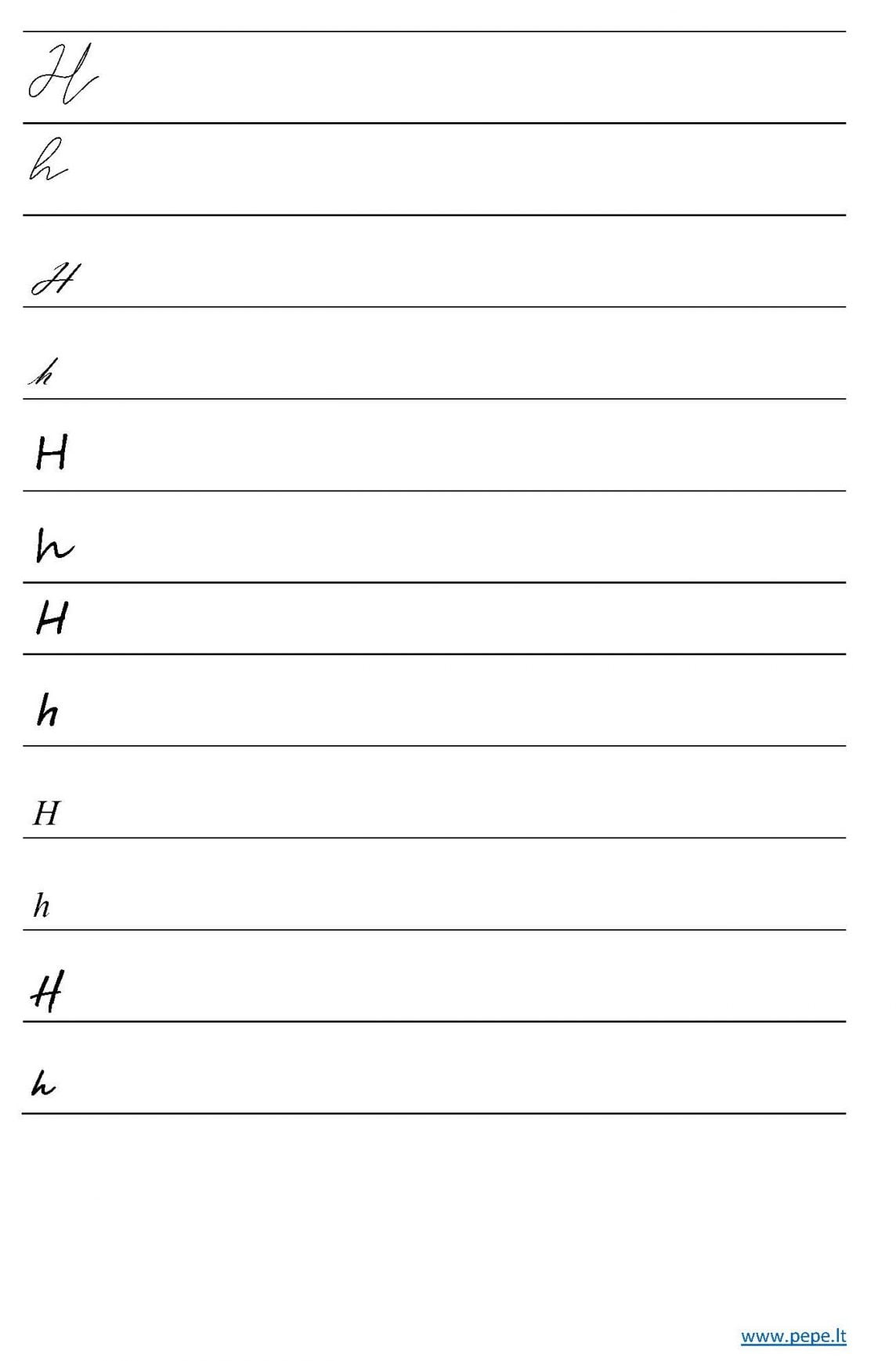 Mokymasis rašyti raides 🏻 – PEPE.LT