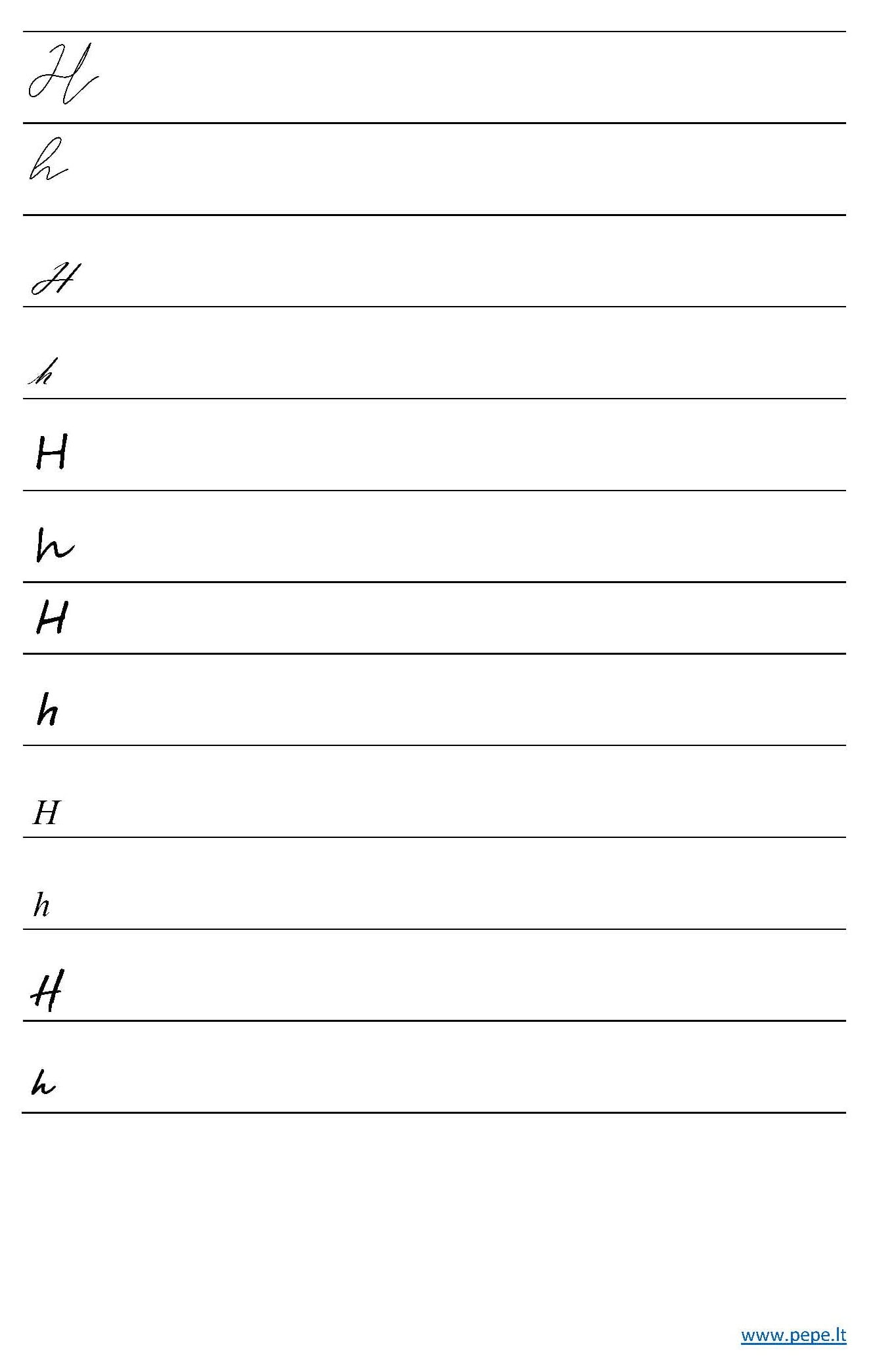 Mokymasis rašyti raides 🏻 – PEPE.LT