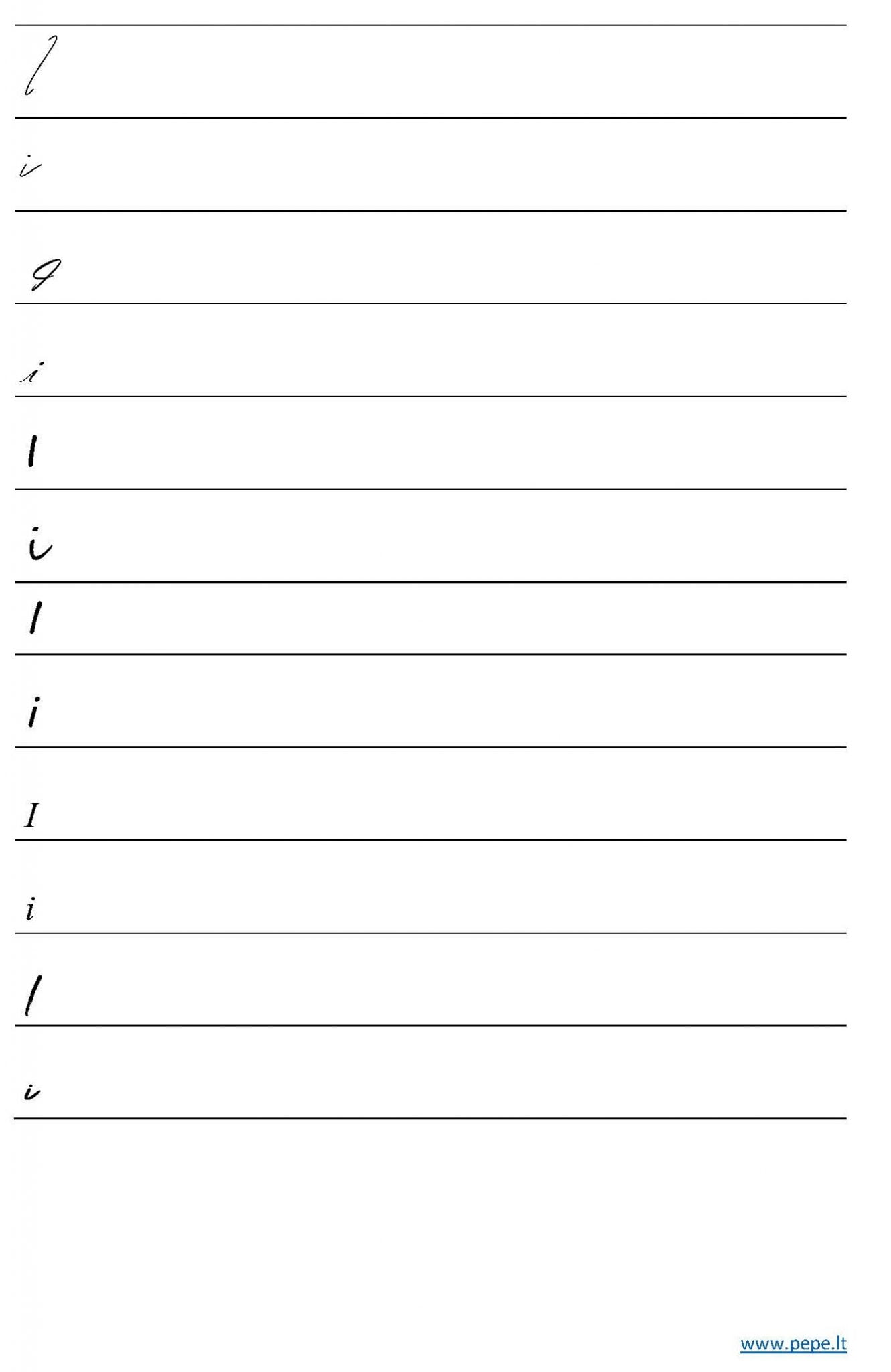 Mokymasis rašyti raides 🏻 – PEPE.LT