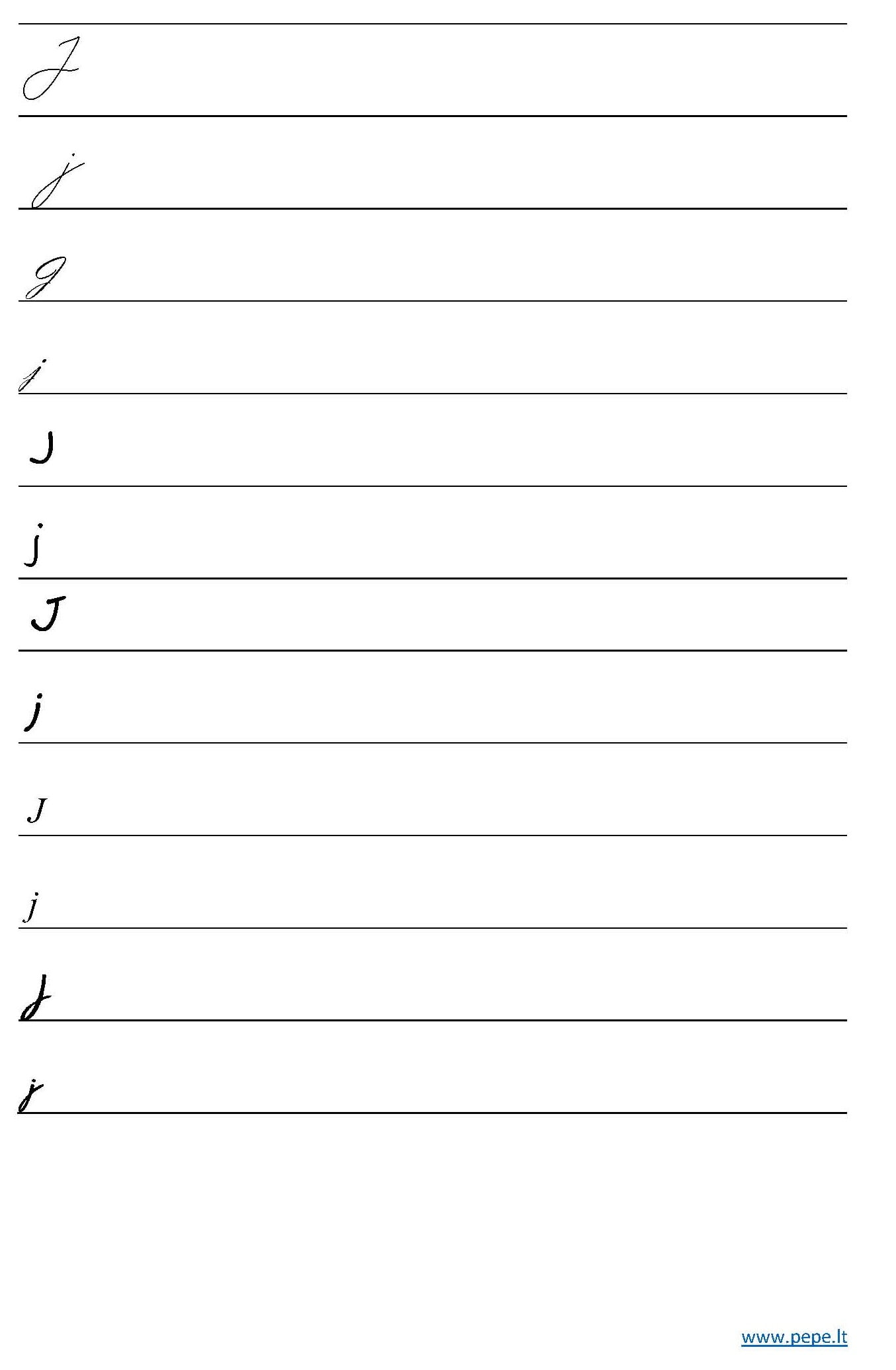 Mokymasis rašyti raides 🏻 – PEPE.LT