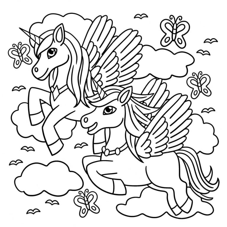 Jednorozi bojanka 🦄 - PEPE